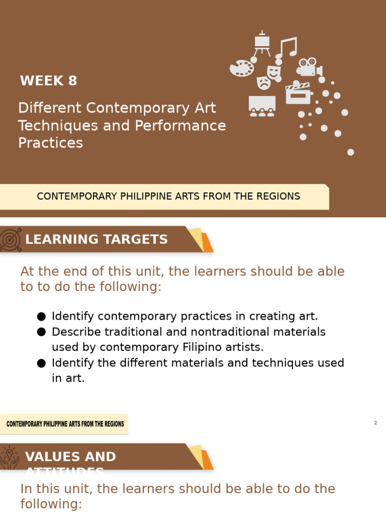 8 - Different Contemporary Art Techniques and Performance Practices ...