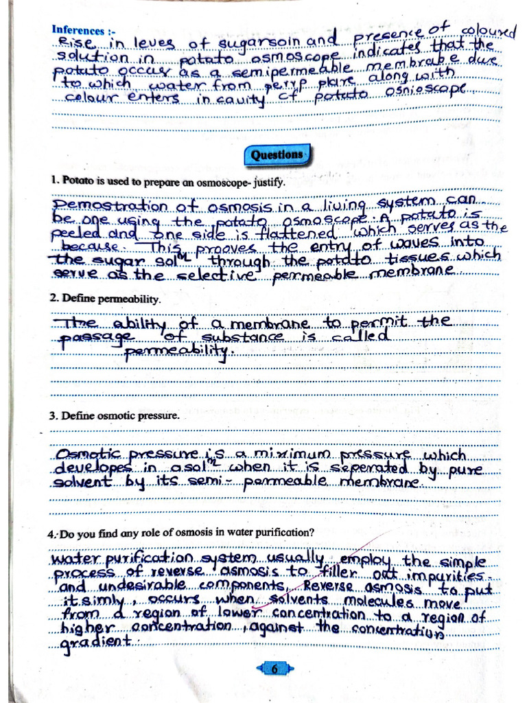 SR HSC Bio Practical Record | PDF