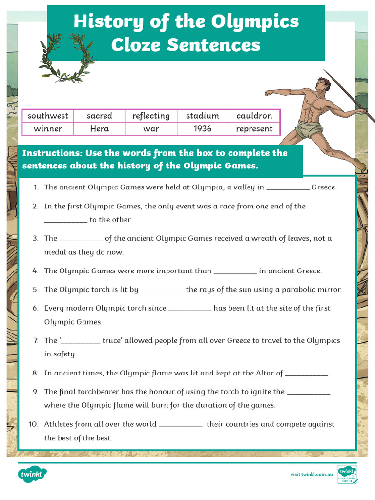History of the Olympic Games Explained | PDF | Sports Competitions ...