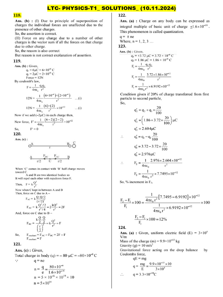 Ltc-Phy-T2 Solutions 17.11 | PDF