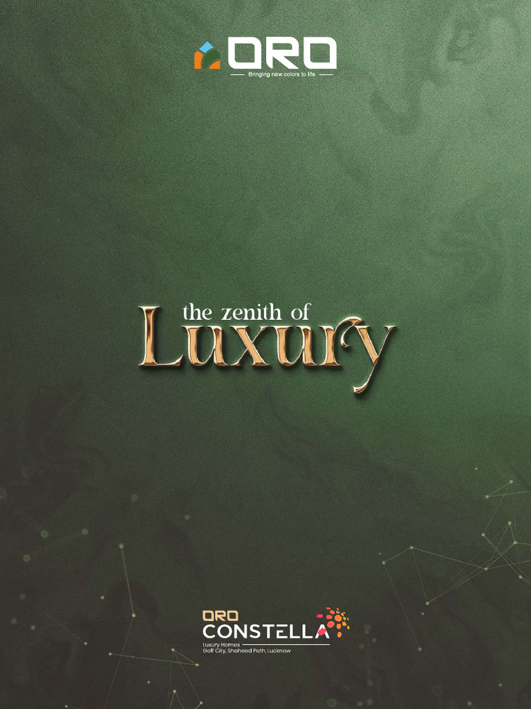 E-Brochure ORO Constella Call: 7880866111 | PDF