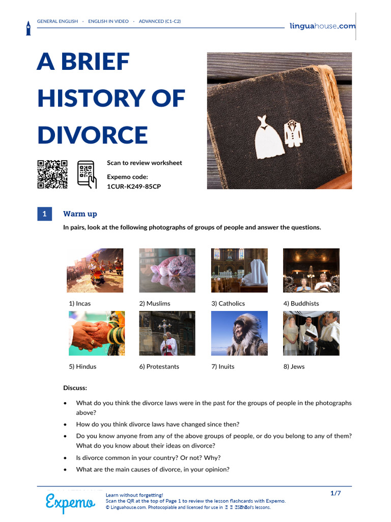 History of Divorce: Cultural Perspectives | PDF | Divorce | Wife