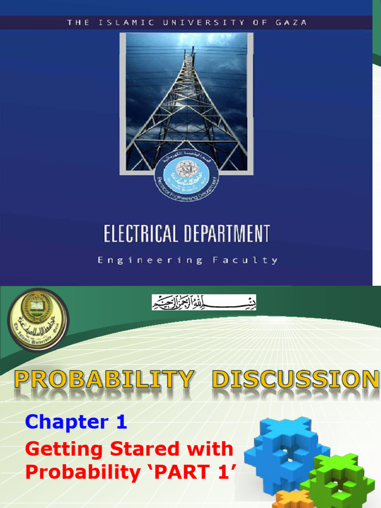 Probability-Discussion Ch1 Part1 | PDF | Mathematical Concepts | Mathematics