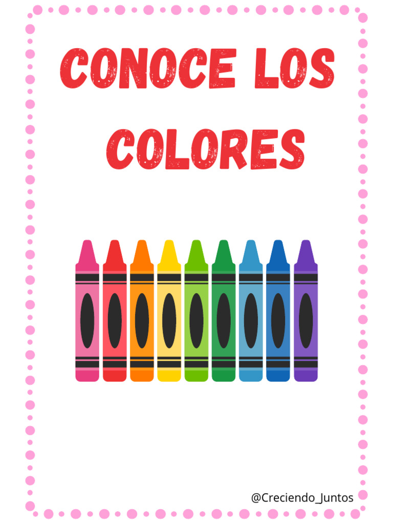 6 Conoce Los Colores ? | PDF