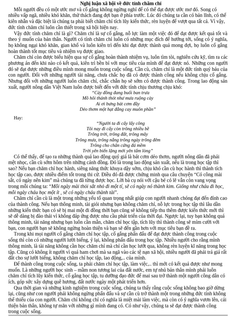 đề NLXH giữa học kì 2 | PDF