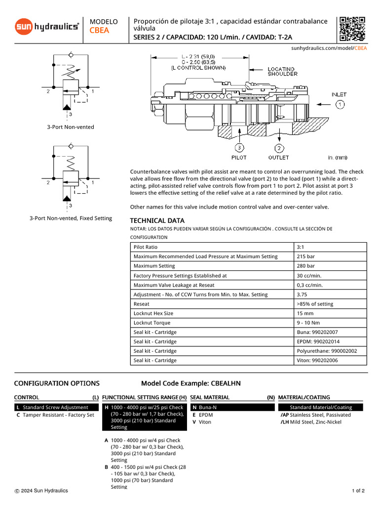 CBEA_es_metric_a4 | PDF | Valve | Mechanical Engineering