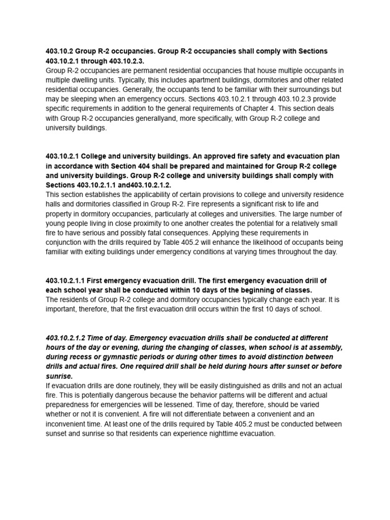 Fire Drill Requirements - Google Docs | PDF | Fire Safety | Emergency Evacuation