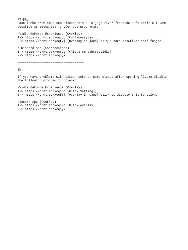 Fix Error Game Closing | PDF