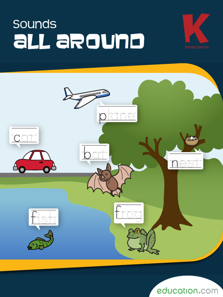 Sounds All Around Workbook | PDF | All Rights Reserved | Alphabet