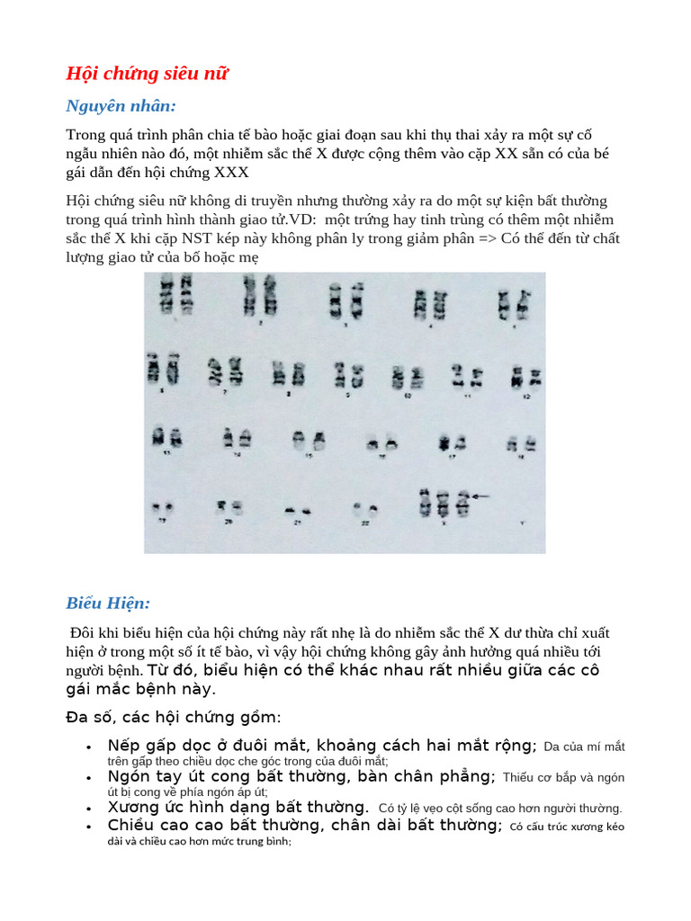 H I CH NG Siêu N : Nguyên Nhân | PDF