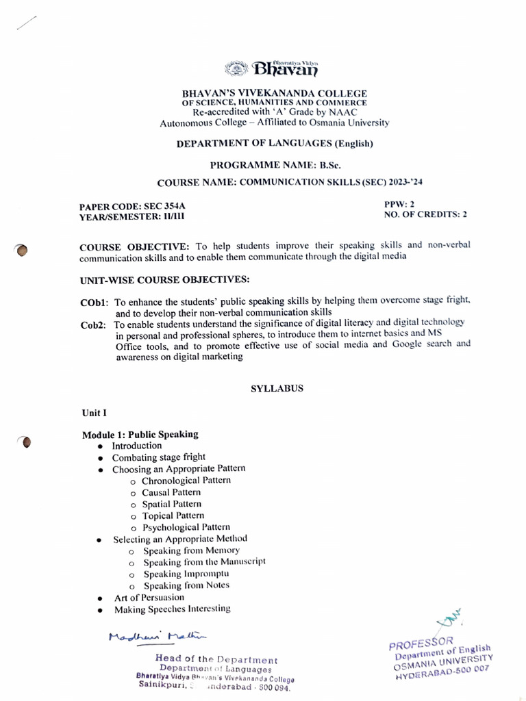 SEC Communication Skills | PDF | Communication | Nonverbal Communication