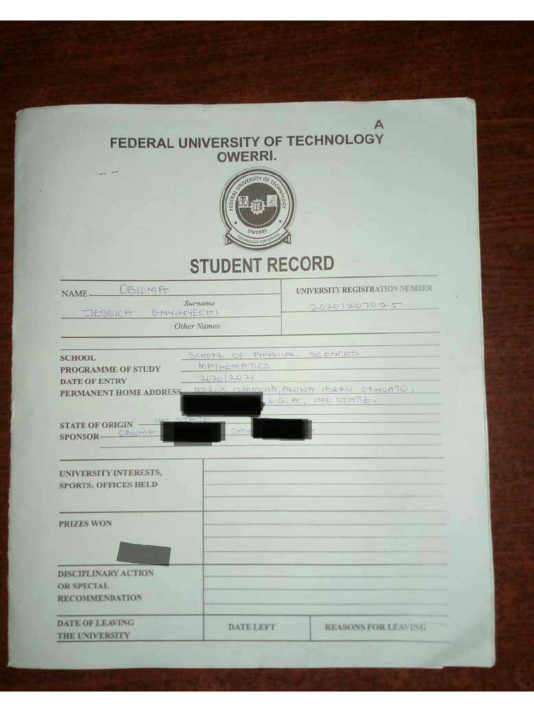 Green File and Form 22 Filling Format | PDF