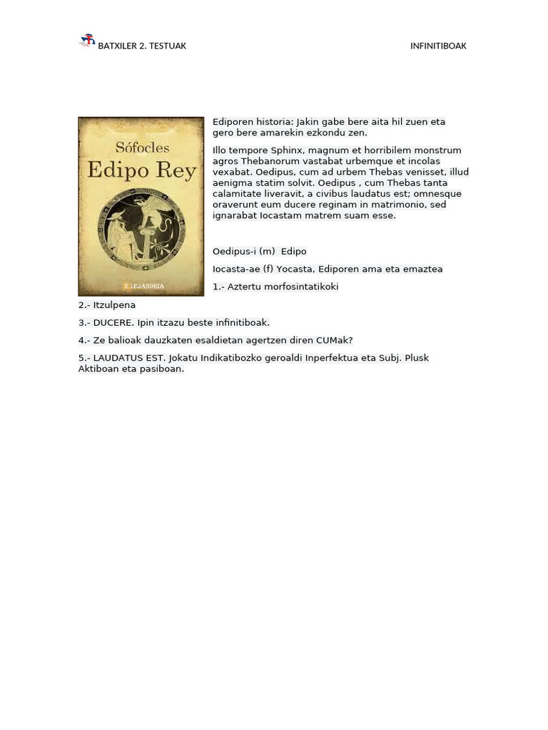 EDIPO | PDF