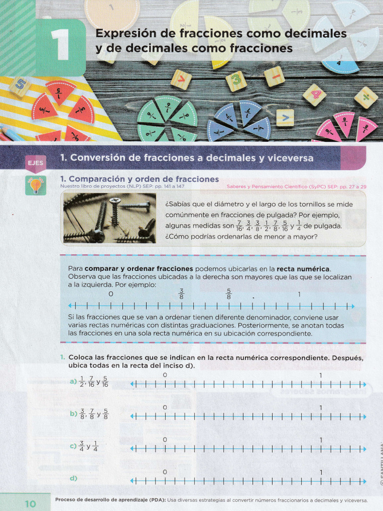 Conversión de Fracciones a Decimales | PDF | División (Matemáticas ...