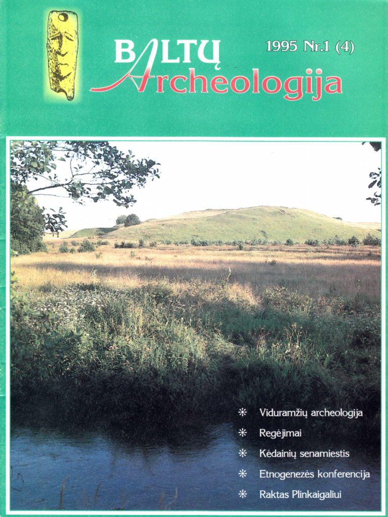Baltu archeologija. 1995 Nr. 1(4) | PDF