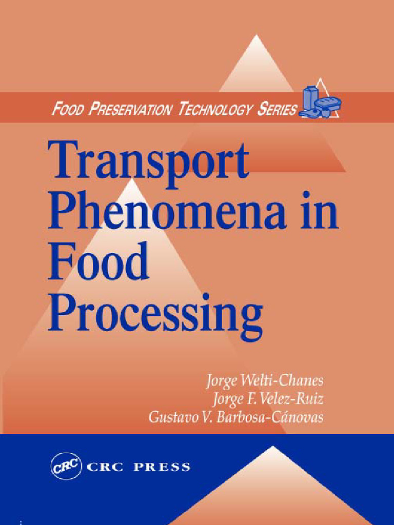 Transport_Phenomena in food | PDF | Diffusion | Mass Transfer