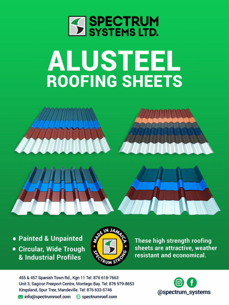 Spectrum Roof Products | PDF