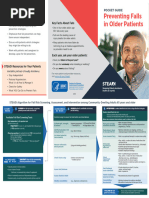 STEADI Fall Risk Assessment Guide | PDF | Risk | Health Sciences