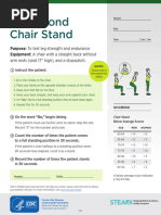 4 Stage Static Test | PDF | Balance (Ability) | Causes Of Death