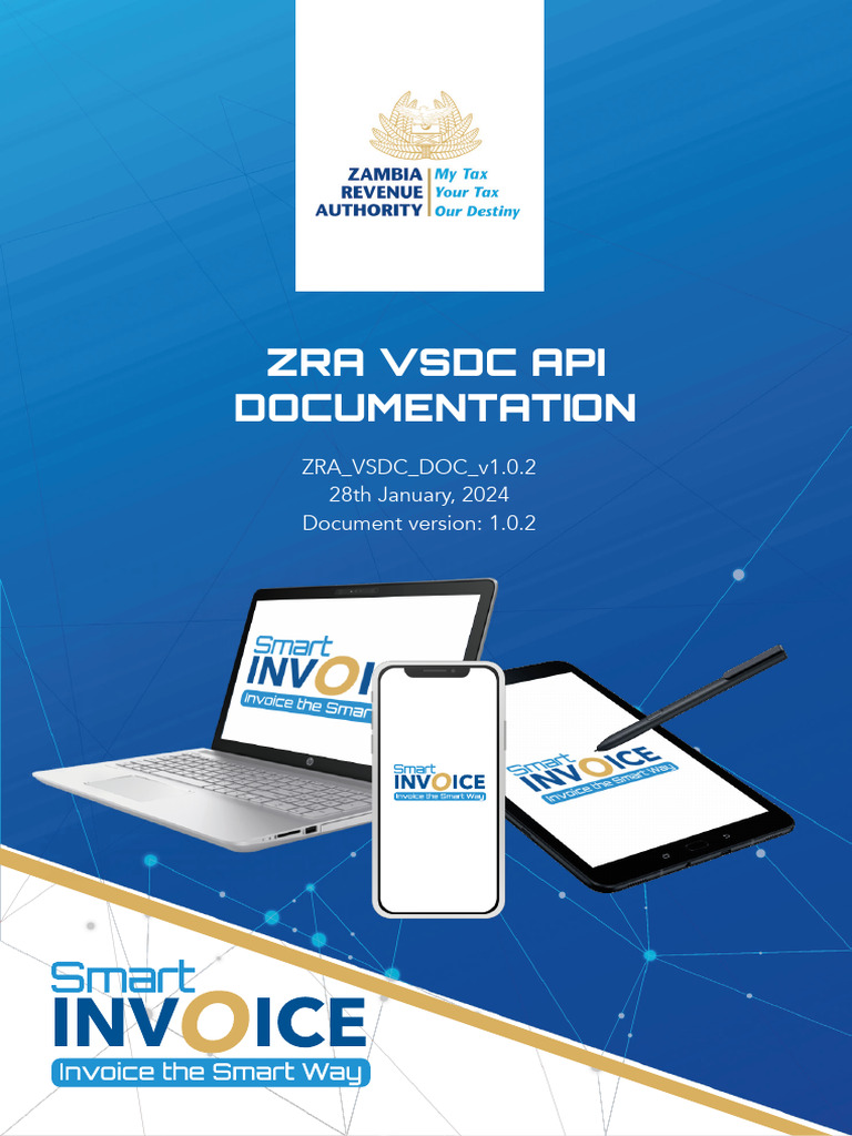 ZRA VSDC API Documentation Guide | PDF
