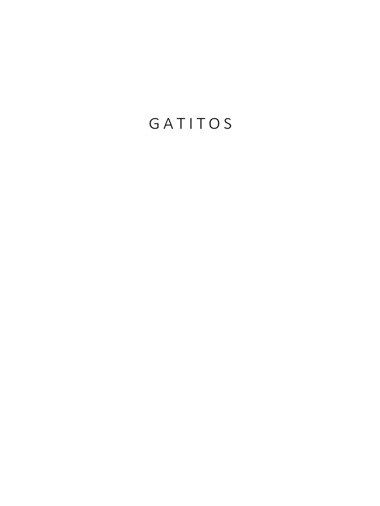 GATITOS | PDF