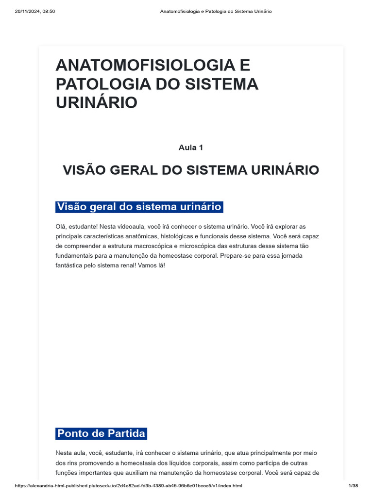 Cw4 - Unidade 4 Ciências Morfofuncionais Dos Sistemas Digestório ...
