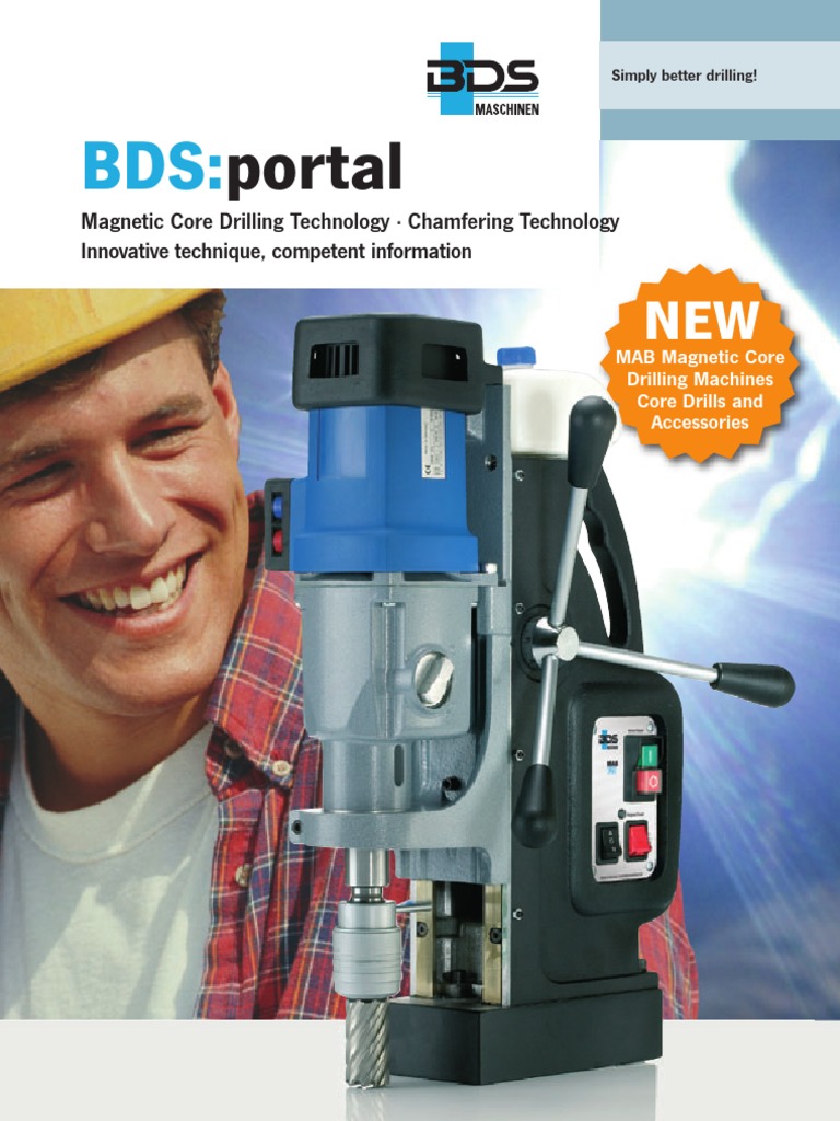 BDS-Maschinen Catalogue 2010 | PDF | Drill | Drilling