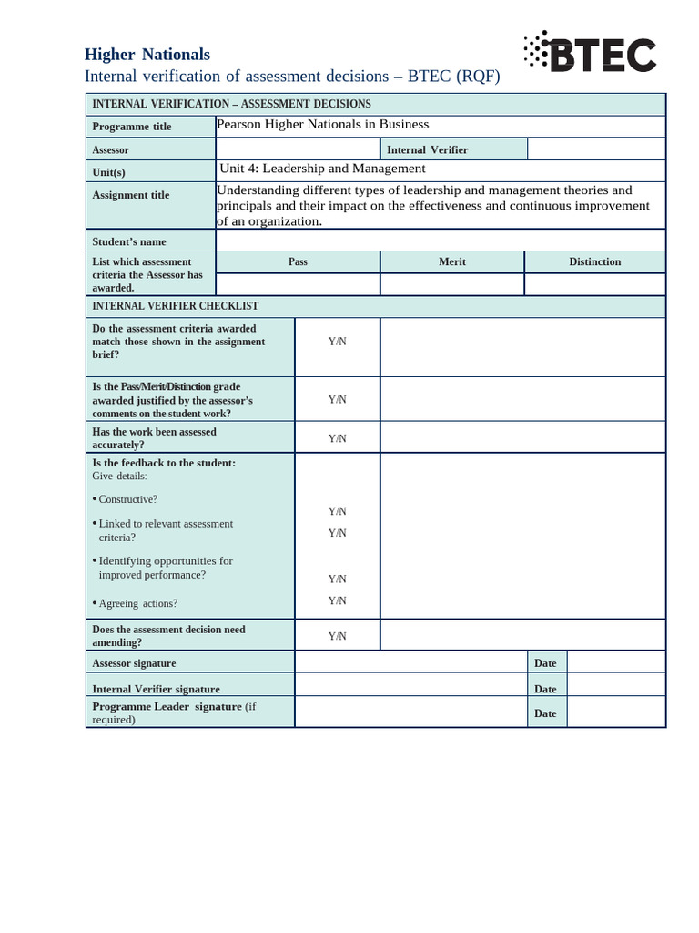 Leadership & Management Verification | PDF | Leadership | Plagiarism