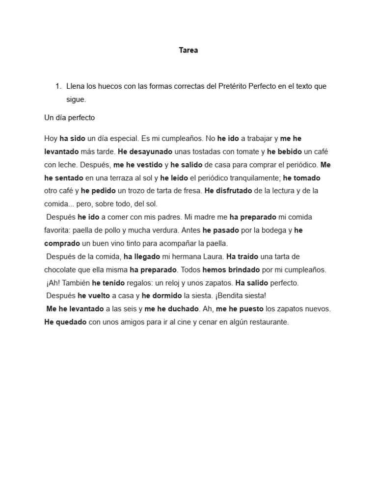 Tarea 5 - Documentos Google | PDF