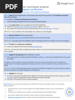 (Document 2) GCP - Exam Registration Steps - v1 | PDF | Cloud Computing | Computing