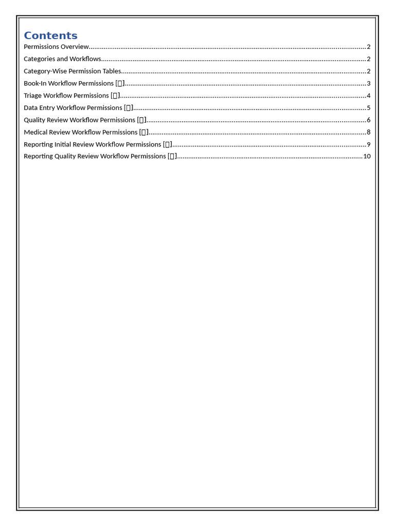 Workflow Permissions UserGuide | PDF | Information Technology | Computer Science