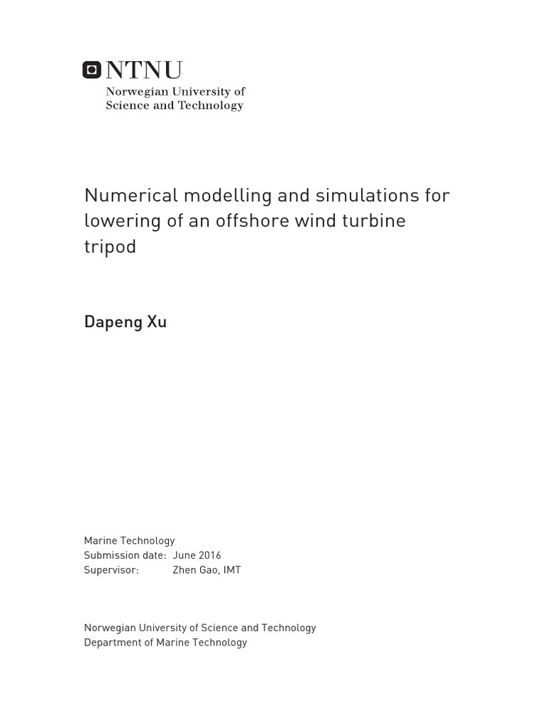 Fulltext | PDF | Deep Foundation | Offshore Wind Power