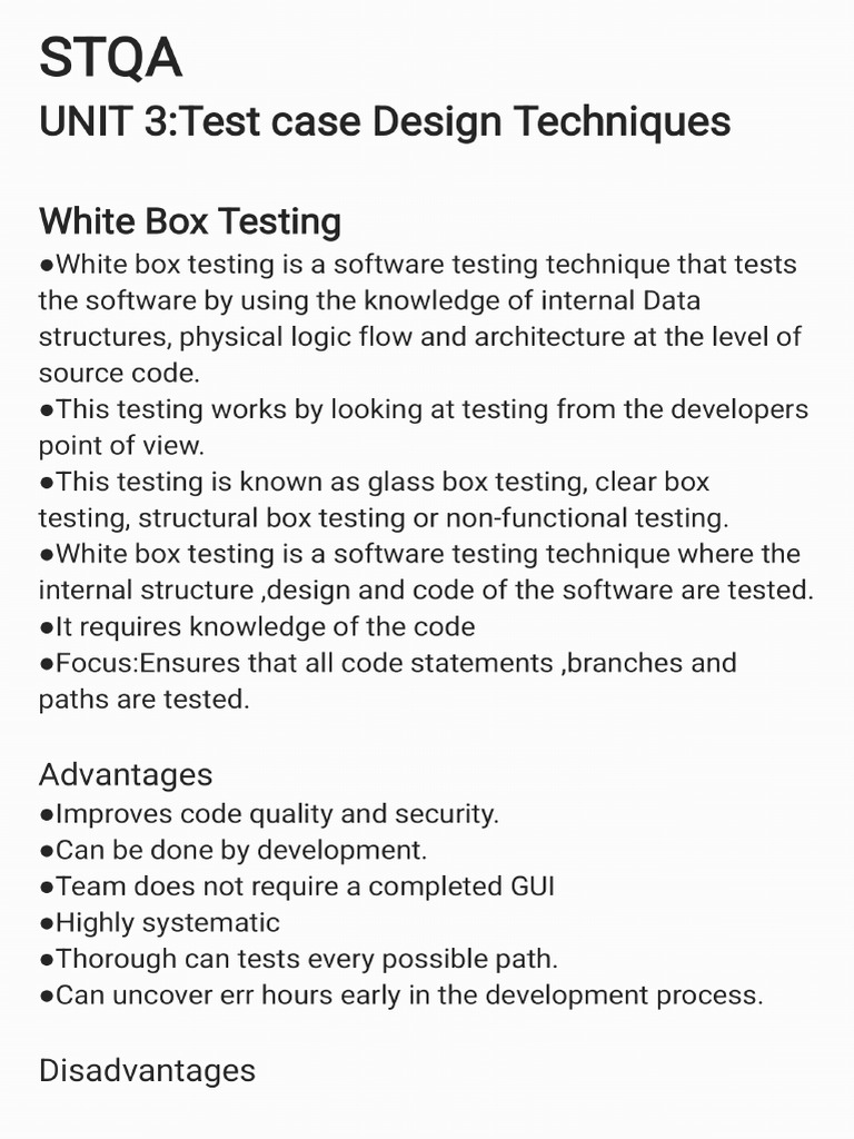 Stqa Unit 3_241128_135051 | PDF