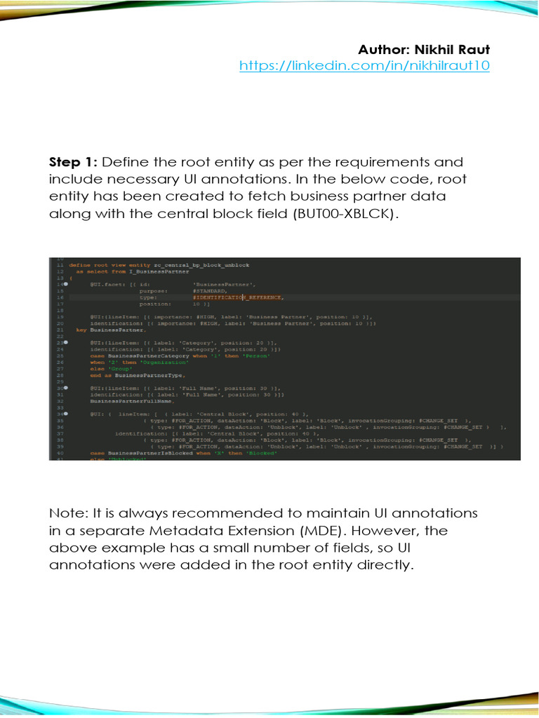 Implement instance-level feature control in RAP | PDF