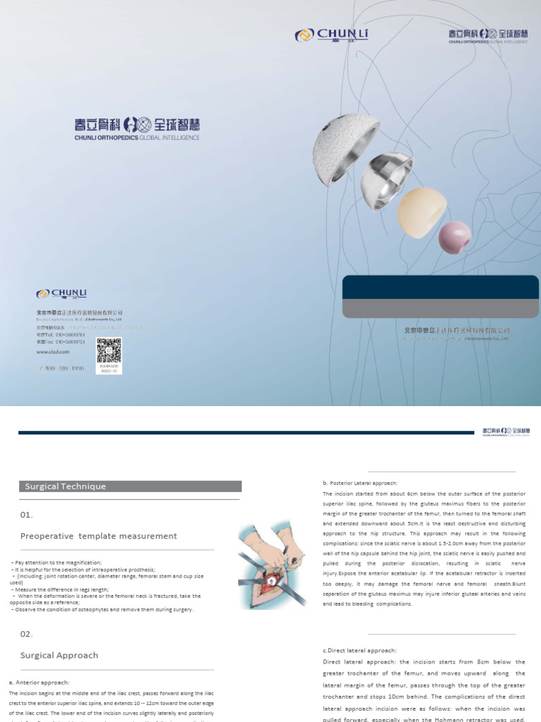 Dual Mobility-Surgical Technique 1217 | PDF | Hip | Musculoskeletal System