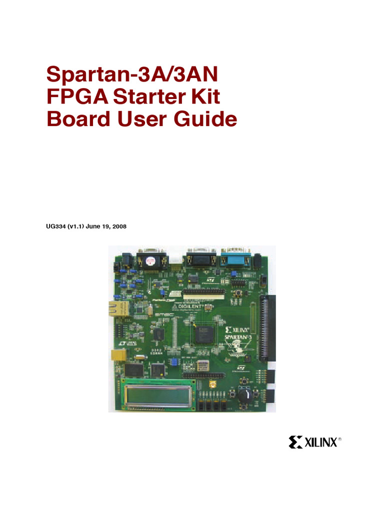 Spartan 3 AN | PDF | Field Programmable Gate Array | Flash Memory