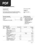 5 1 Bizchannel Cimb Online Banking PDF Account Statement Download | PDF ...