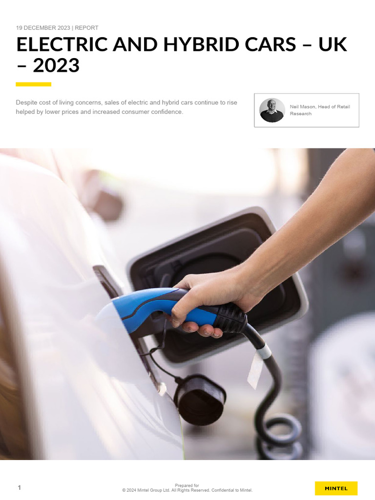 Electric and Hybrid Cars Uk 2023 Executive Summary | PDF | Cost Of ...
