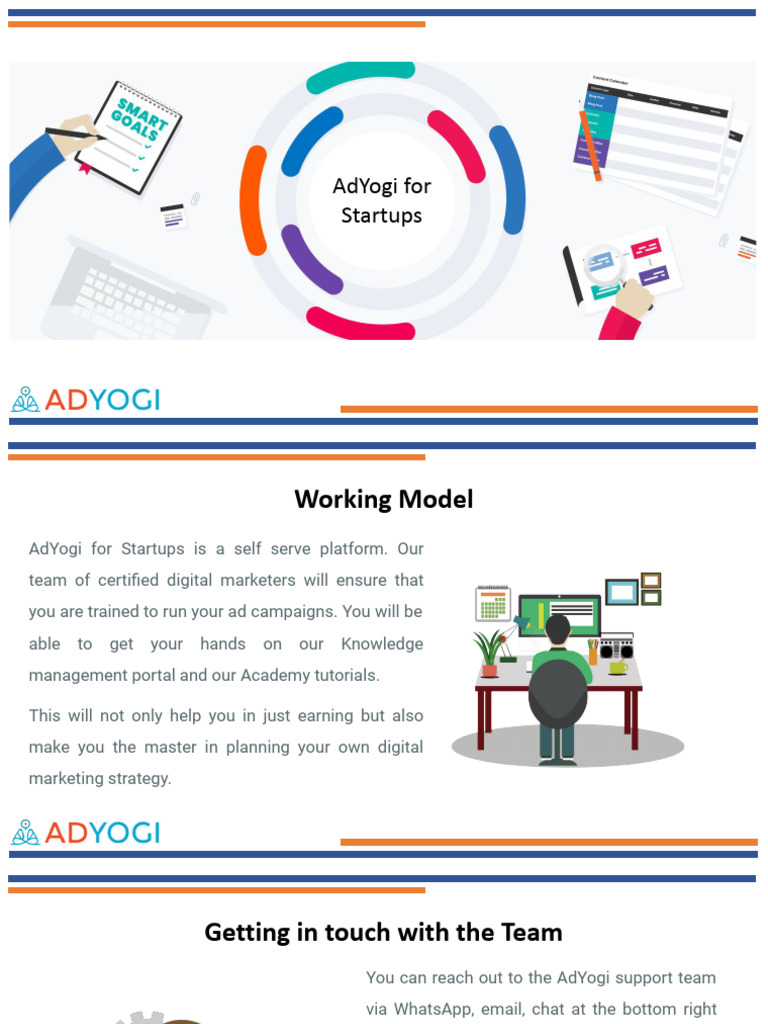 AdYogi Startup Platform Overview | PDF
