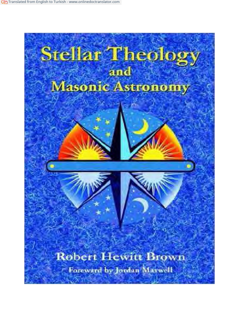 Yıldız Teolojisi Ve Masonik Astronomi Robert Hewitt Brown | PDF