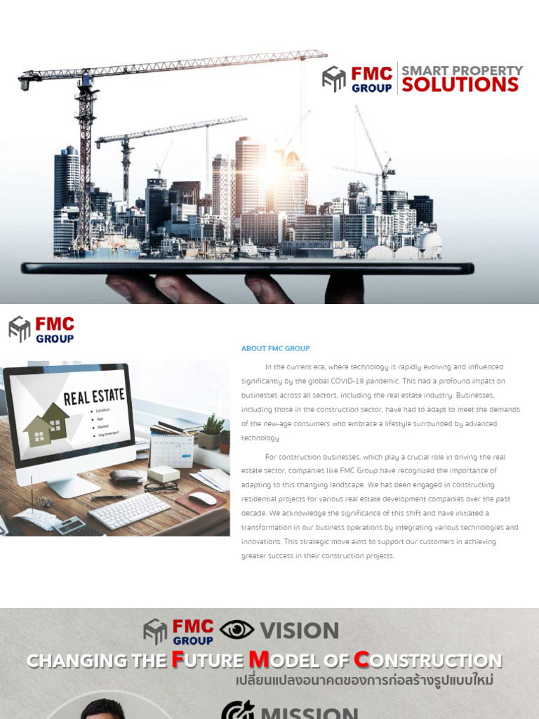 FMC Group -Eng Version 2024 | PDF | Battery Charger | Precast Concrete