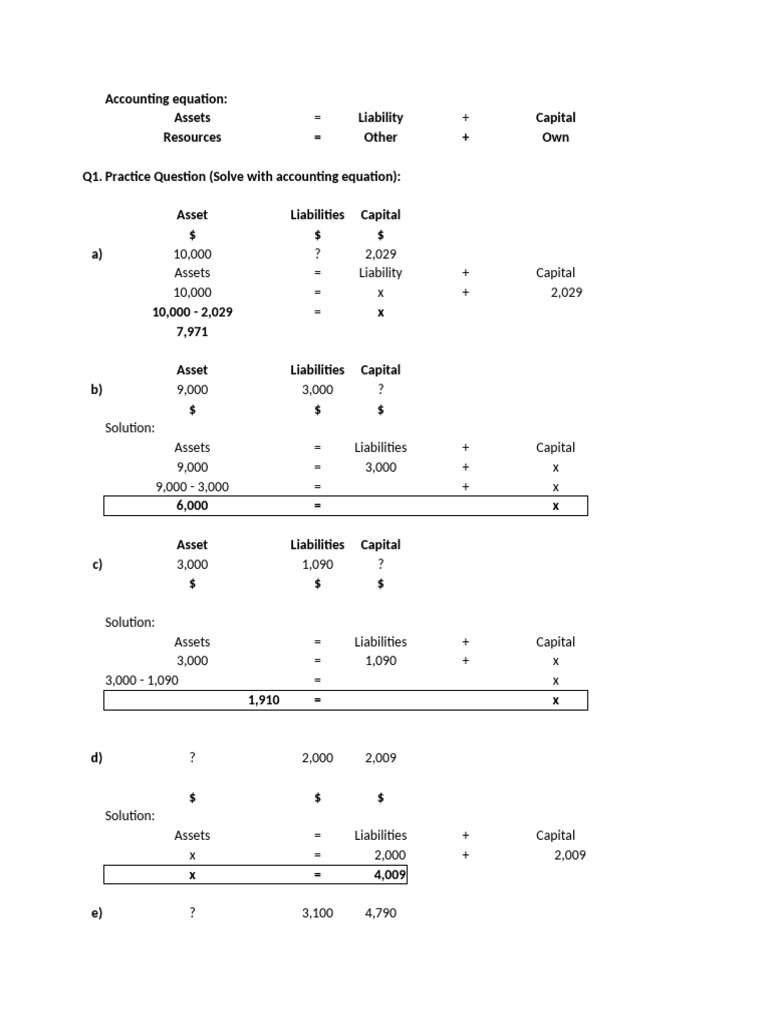 Basic Concepts | PDF | Expense | Balance Sheet