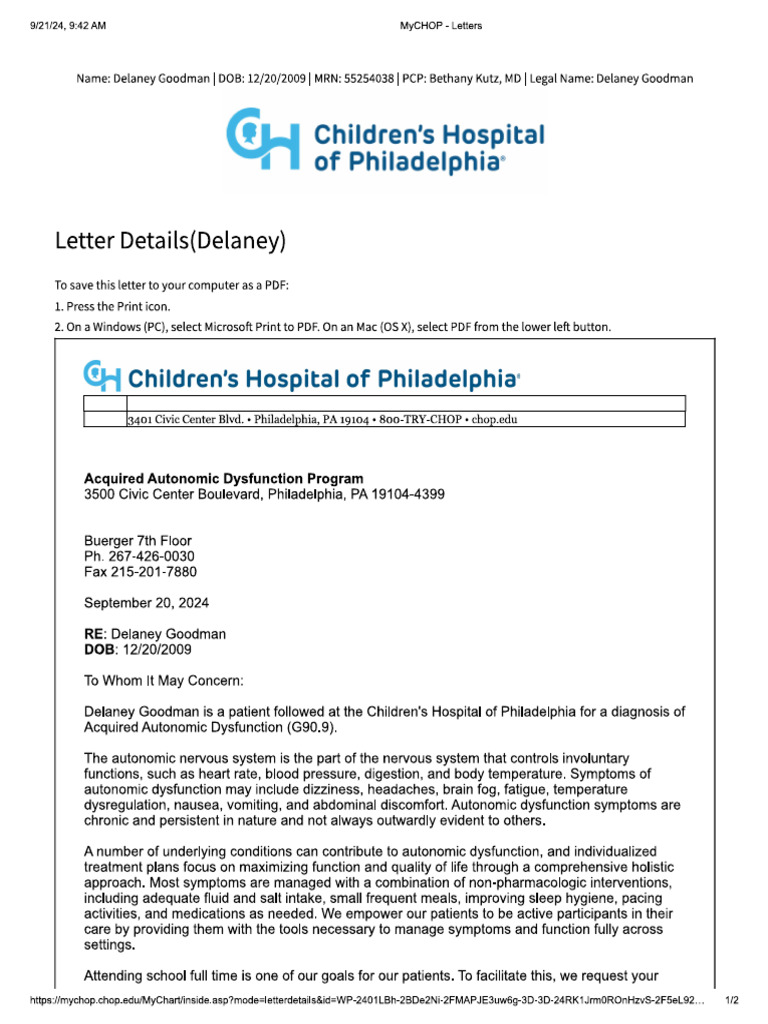 Delaney Letter AADP | PDF