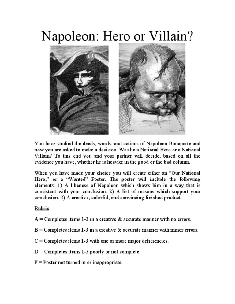 Napoleon Hero Villain | PDF