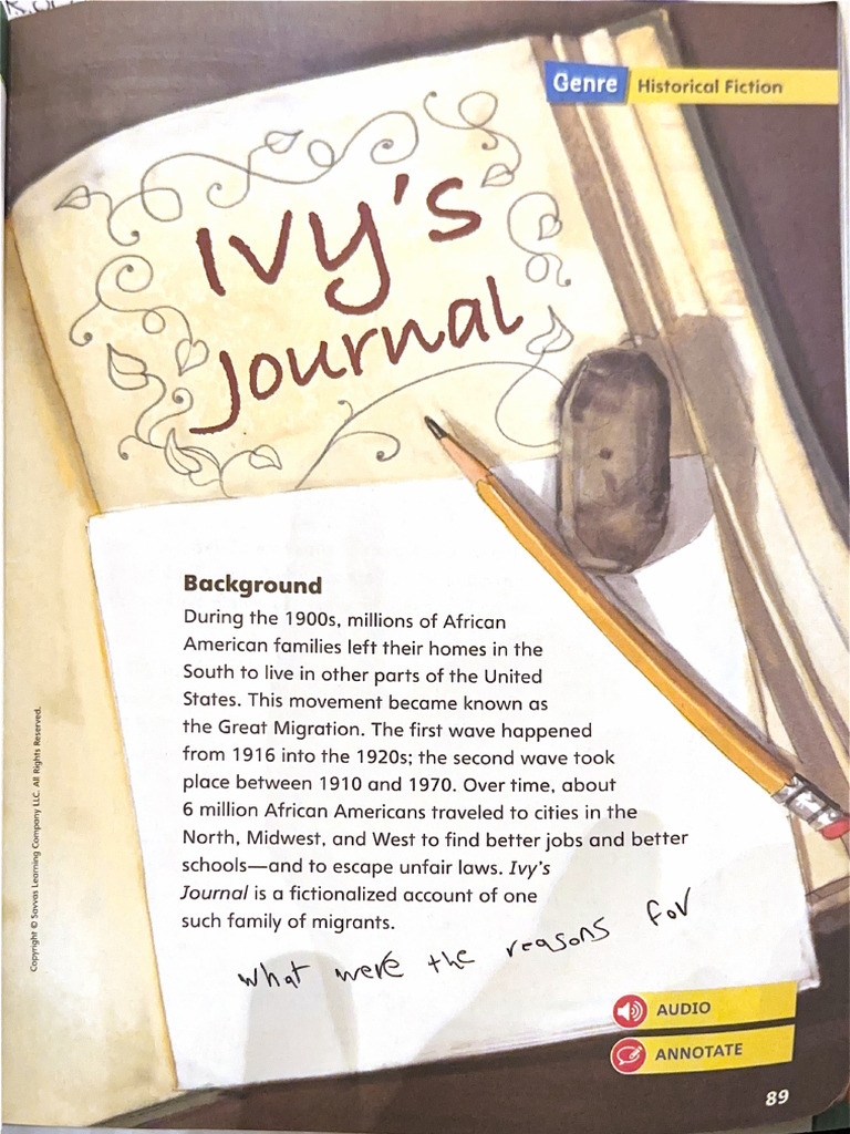 Story Ivy's Journal | PDF