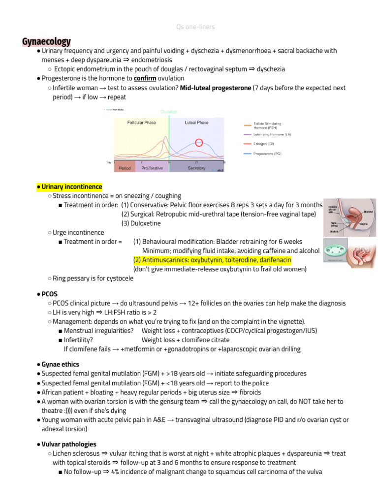 OBGYN | PDF | Birth Control | Combined Oral Contraceptive Pill