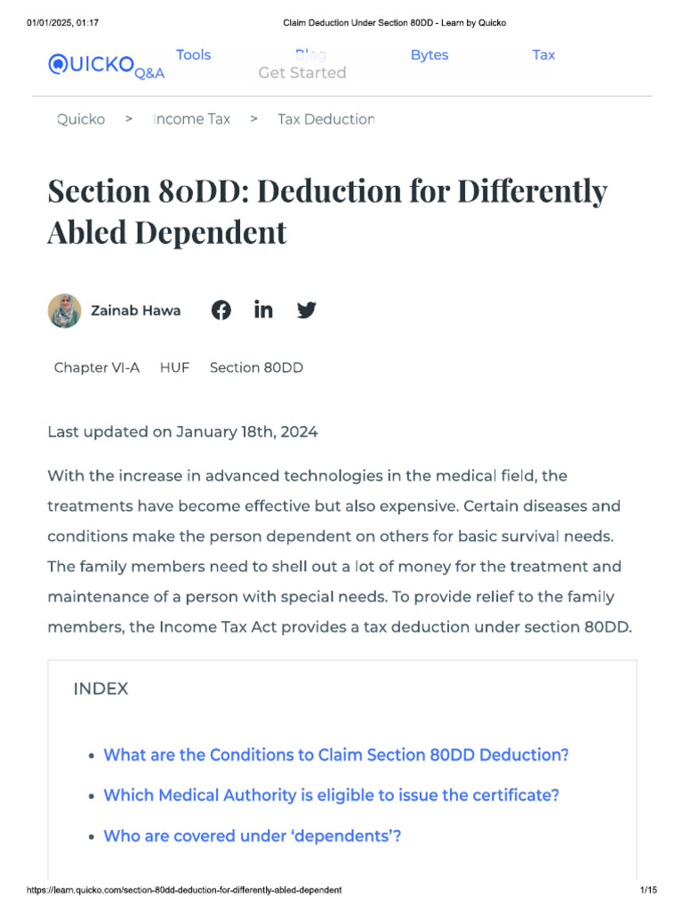 80dd Details Info | PDF