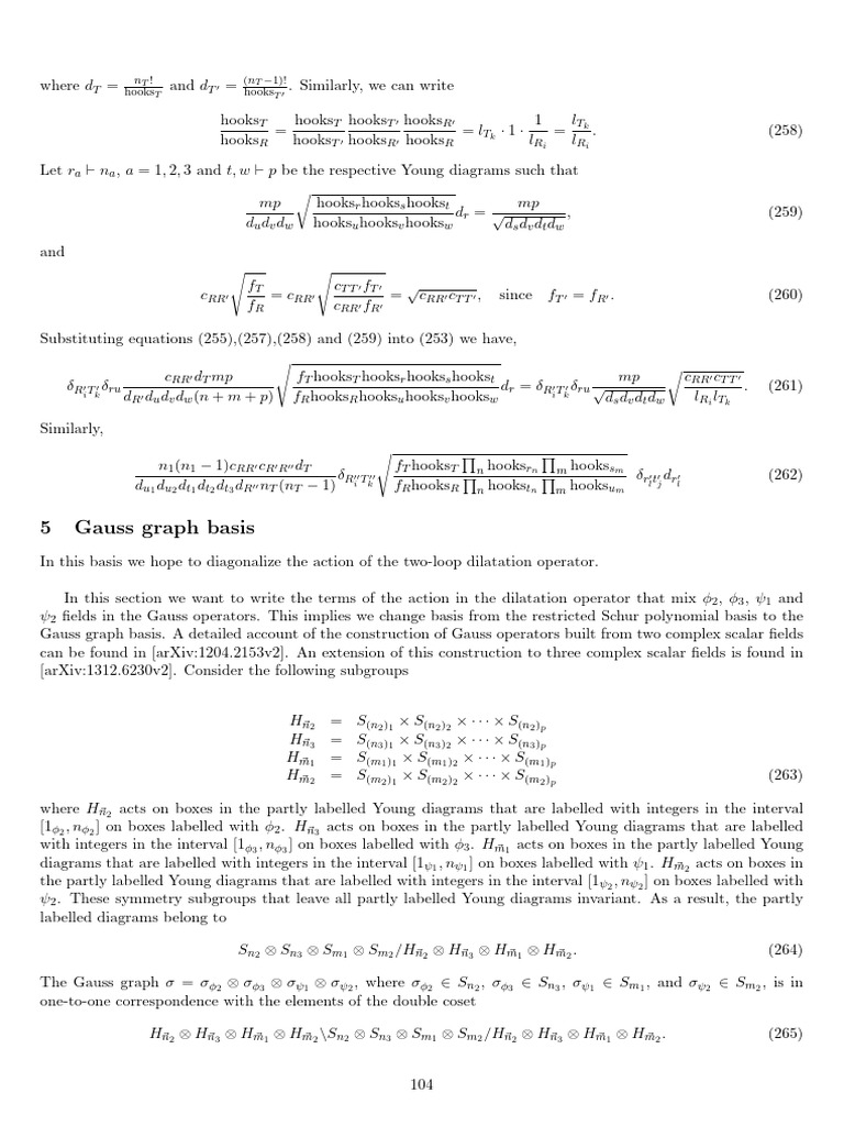 Gauss_graph-notes_su2-3 | PDF | Mathematics | Algebra