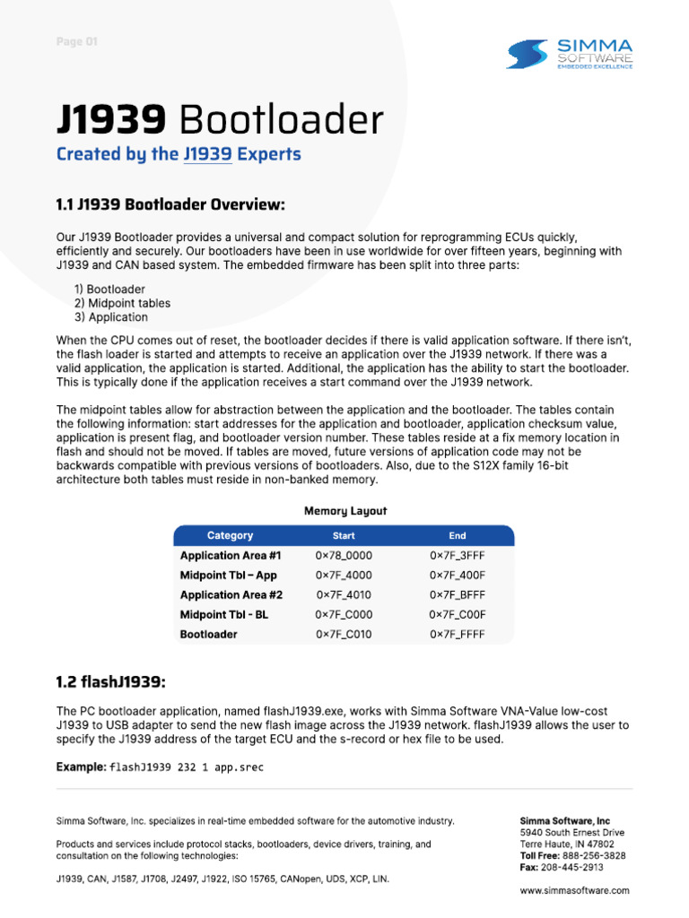 j1939-bootloader | PDF | Booting | Transmission Control Protocol