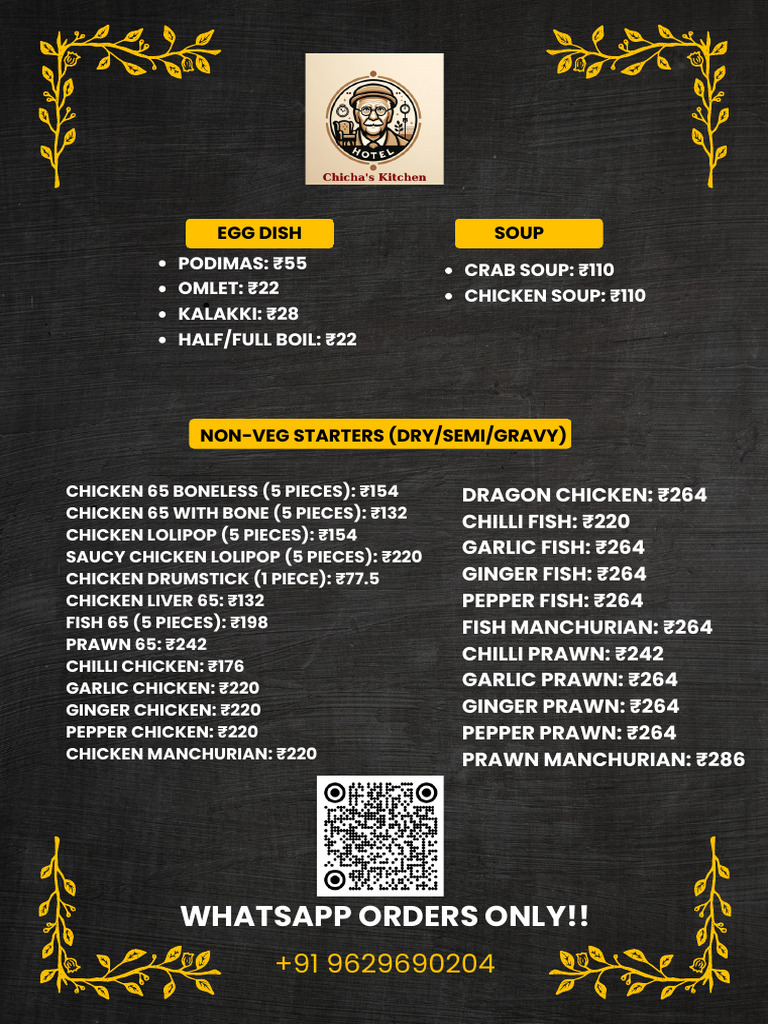 Diverse Indian Menu Options | PDF | Cuisine | Asian Cuisine